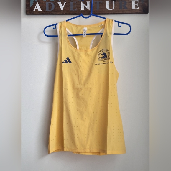 adidas | Skirts | Adidas 224 Boston Marathon Razorback Running Tank ...